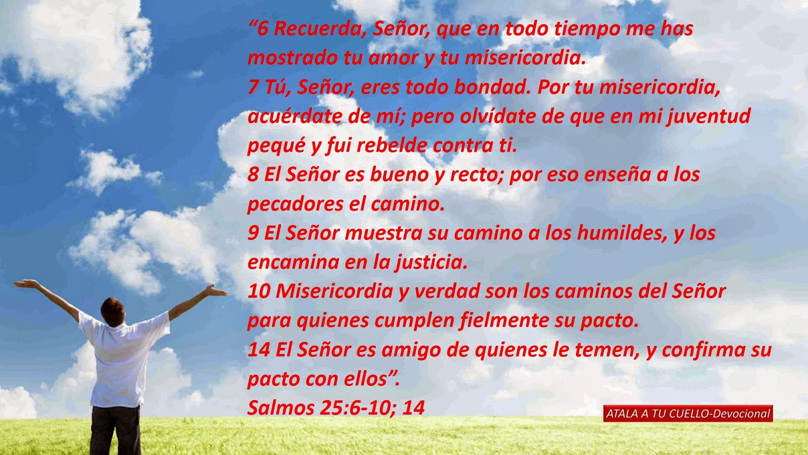 ATALA A TU CUELLO Devocional: Salmos 25