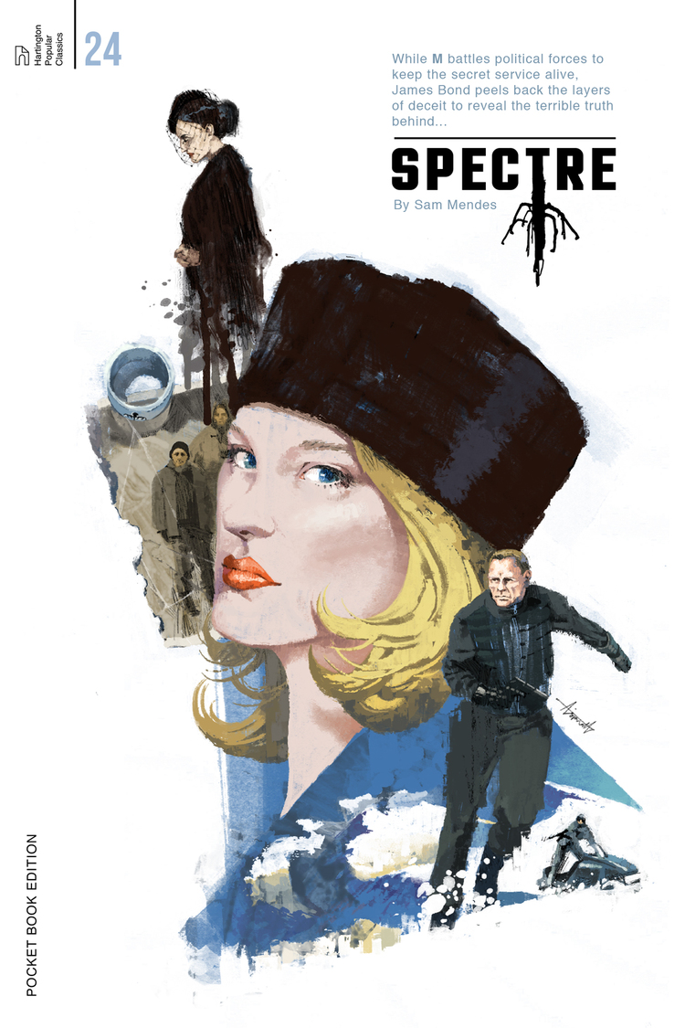 Illustrated 007 - The Art of James Bond: Spectre Tribute Artwork