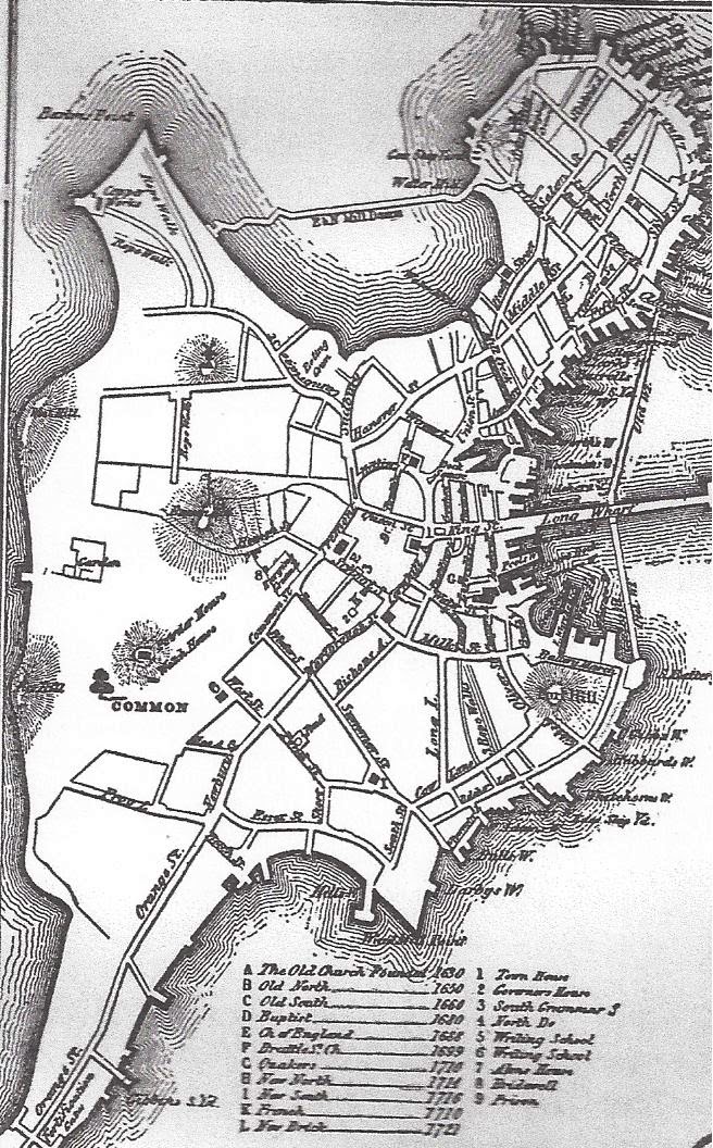 Ulster Scots Sail into Boston Harbor, 1718