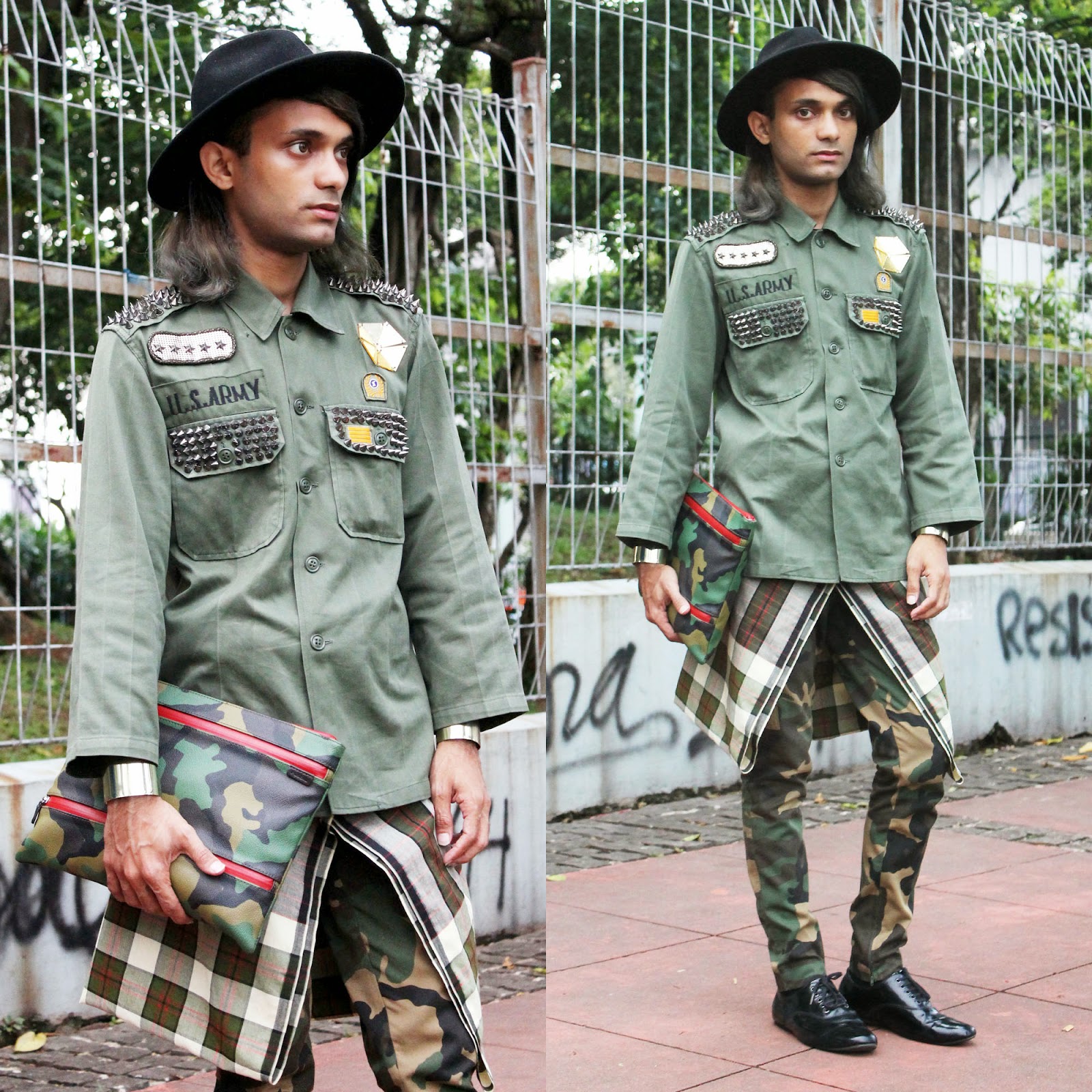Mr. Rebel in Town: US ARMY: Indonesia Fashion Week 2015 Outfit Day 3