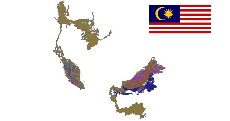 Download Shapefile Geological map of Malaysia - GIS For You