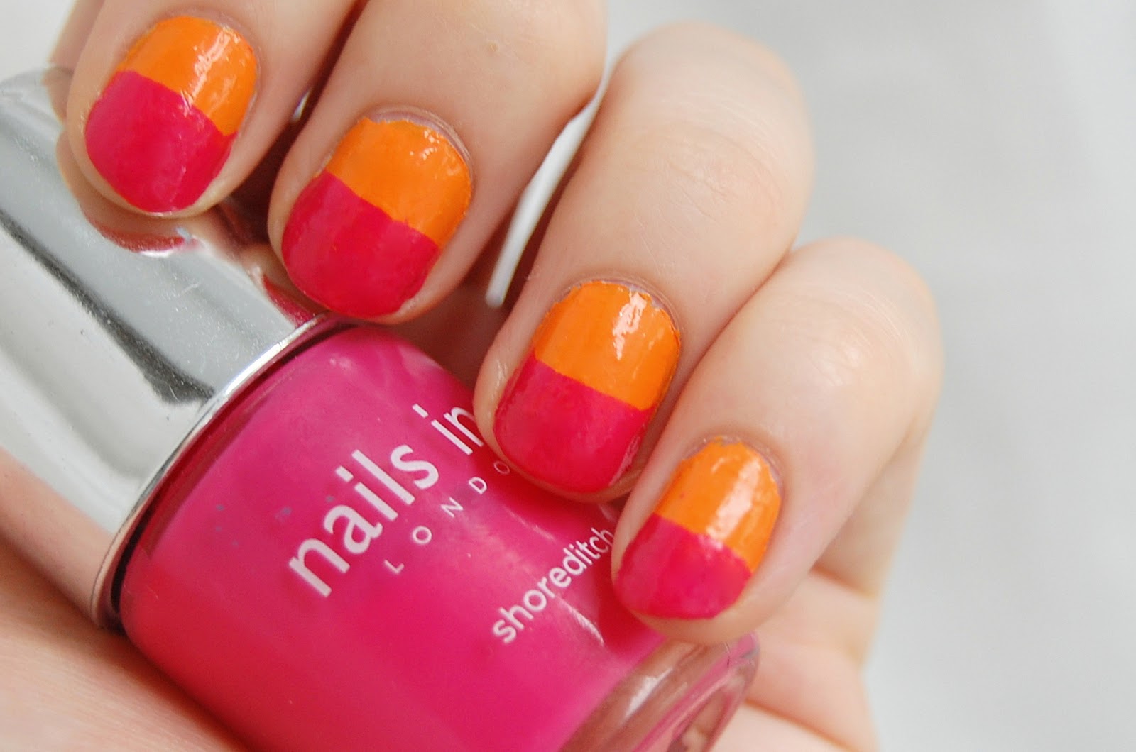 clouds and cuticle oil | uk beauty blog: notd | bring on the neons