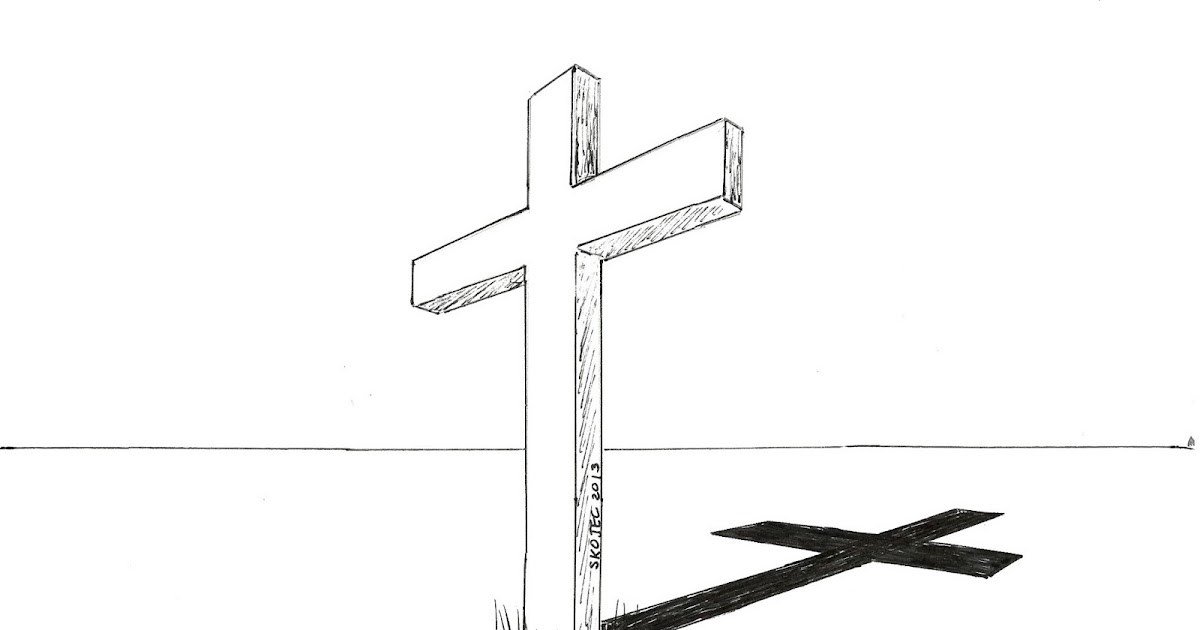Cool Easy Cross Drawings