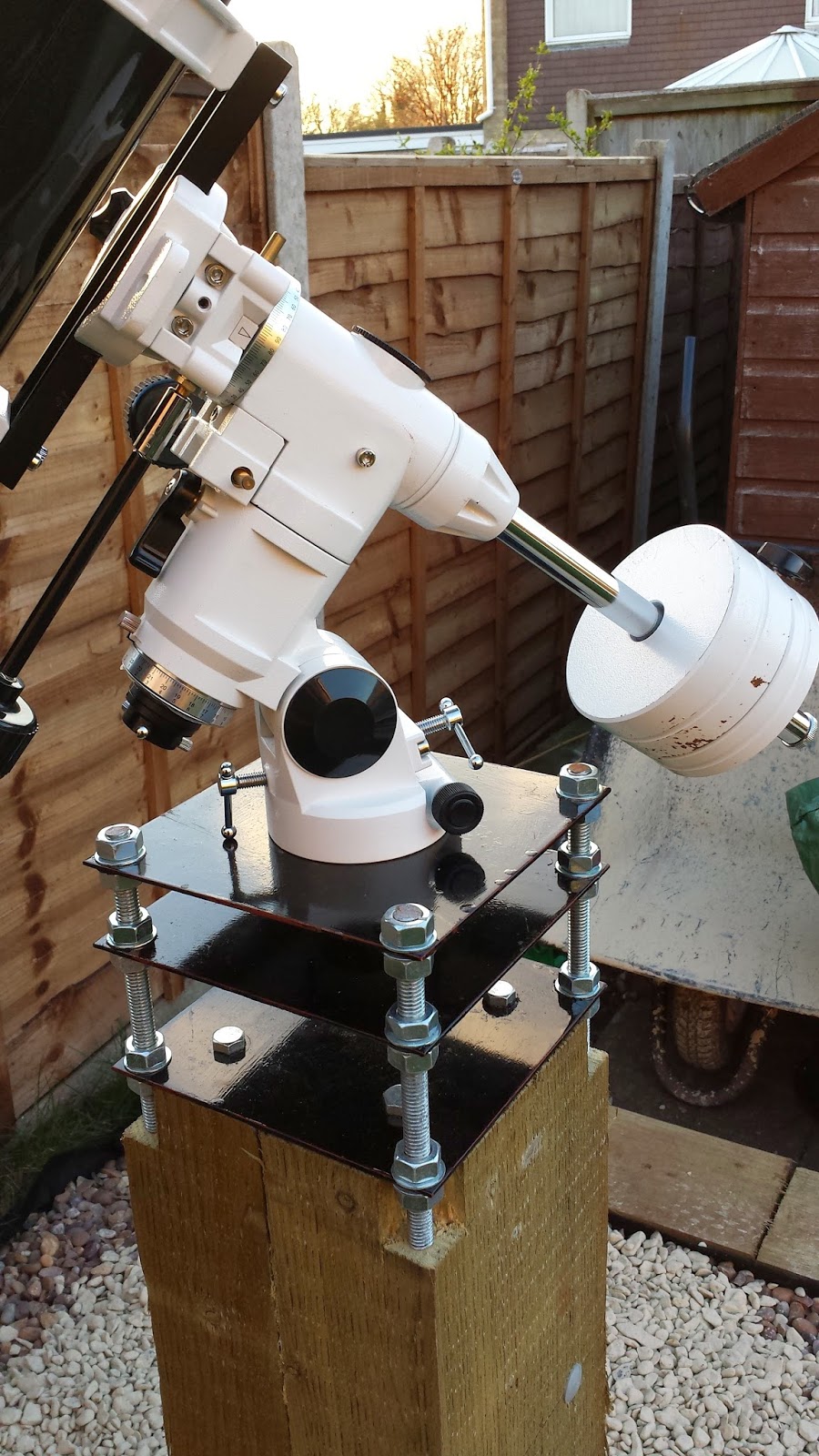 Constructing A Telescope Permanent Pier | atelier-yuwa.ciao.jp