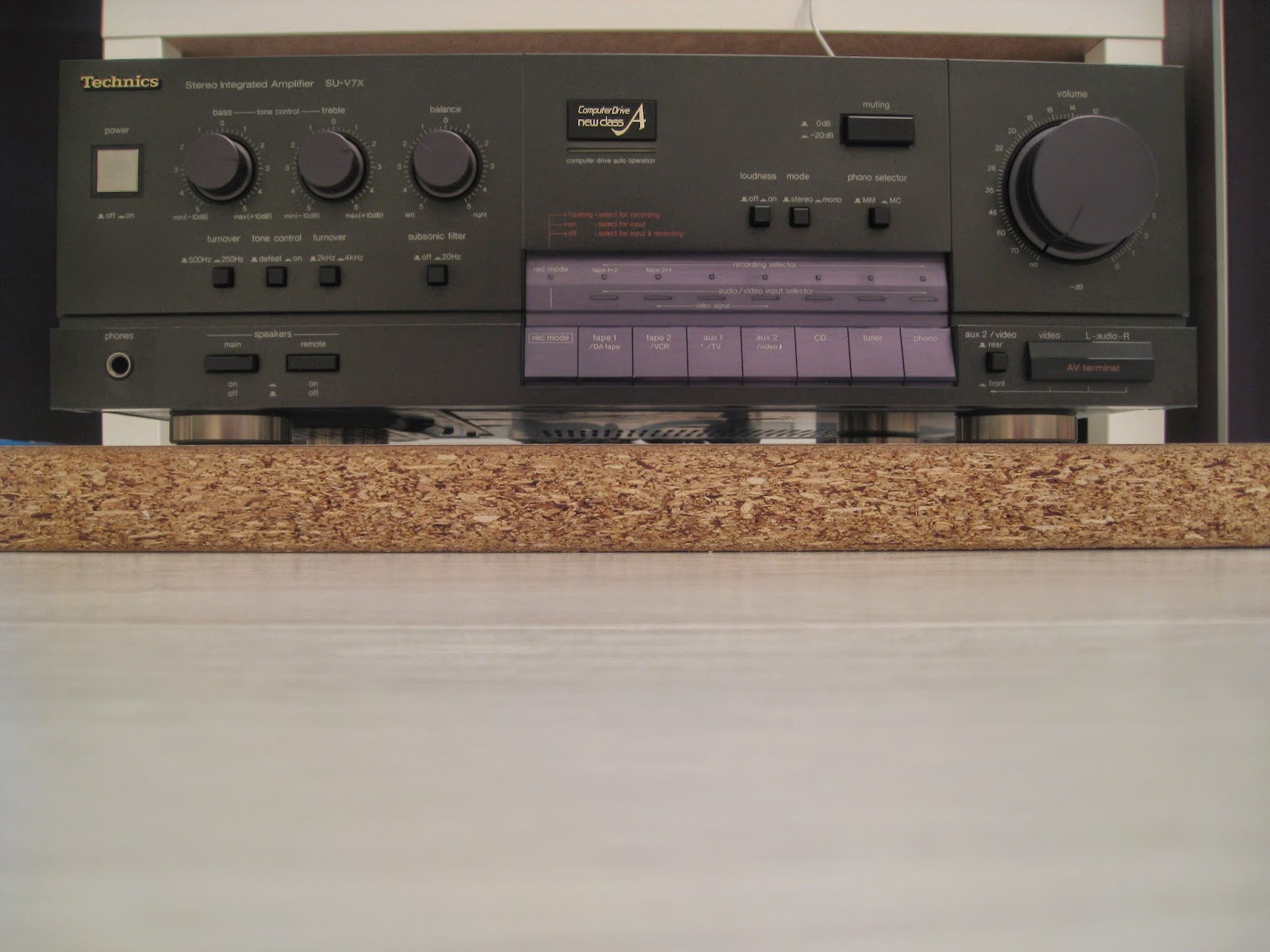 Infrequent Sound [sex.tex] technology: Technics SU-V7X Stereo ...