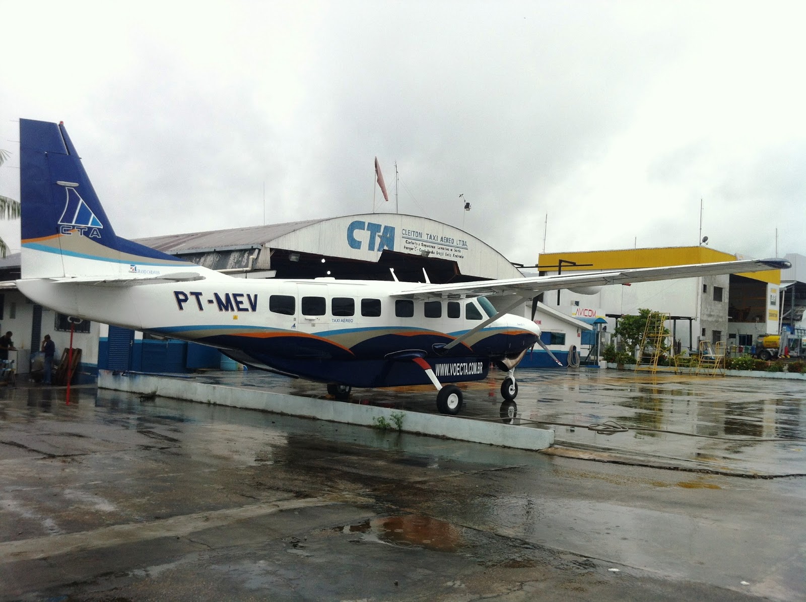 [FOTOS DO DIA] Caravan PT-MEV da CTA Taxi Aéreo | Manaus Spotting Team