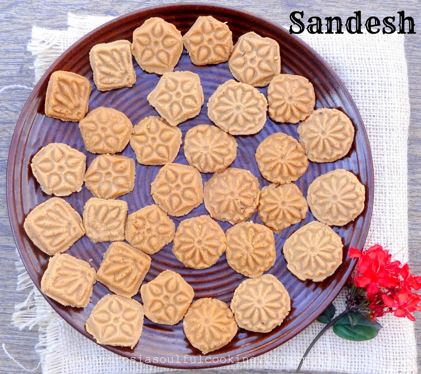Nolen Gur Sandesh | Sandesh with Date Palm Jaggery | Ambrosia