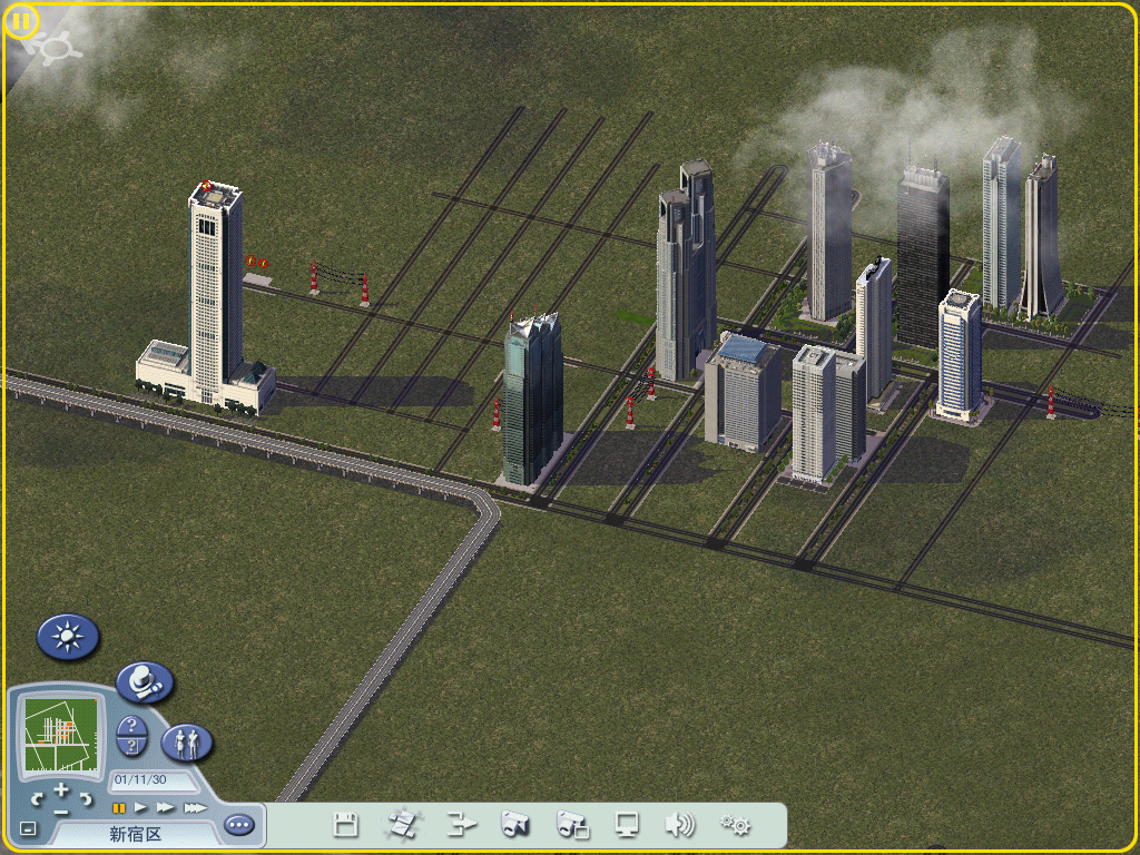 NEXT 2015 START: SIMCITY 4 TOKYO シムシティ4の東京新宿区 (Shinjuku Ward, Tokyo in ...