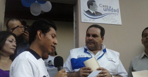 Compartiendo mi opinión: Tony Saca rebasa meta de 1,000 casas de UNIDAD