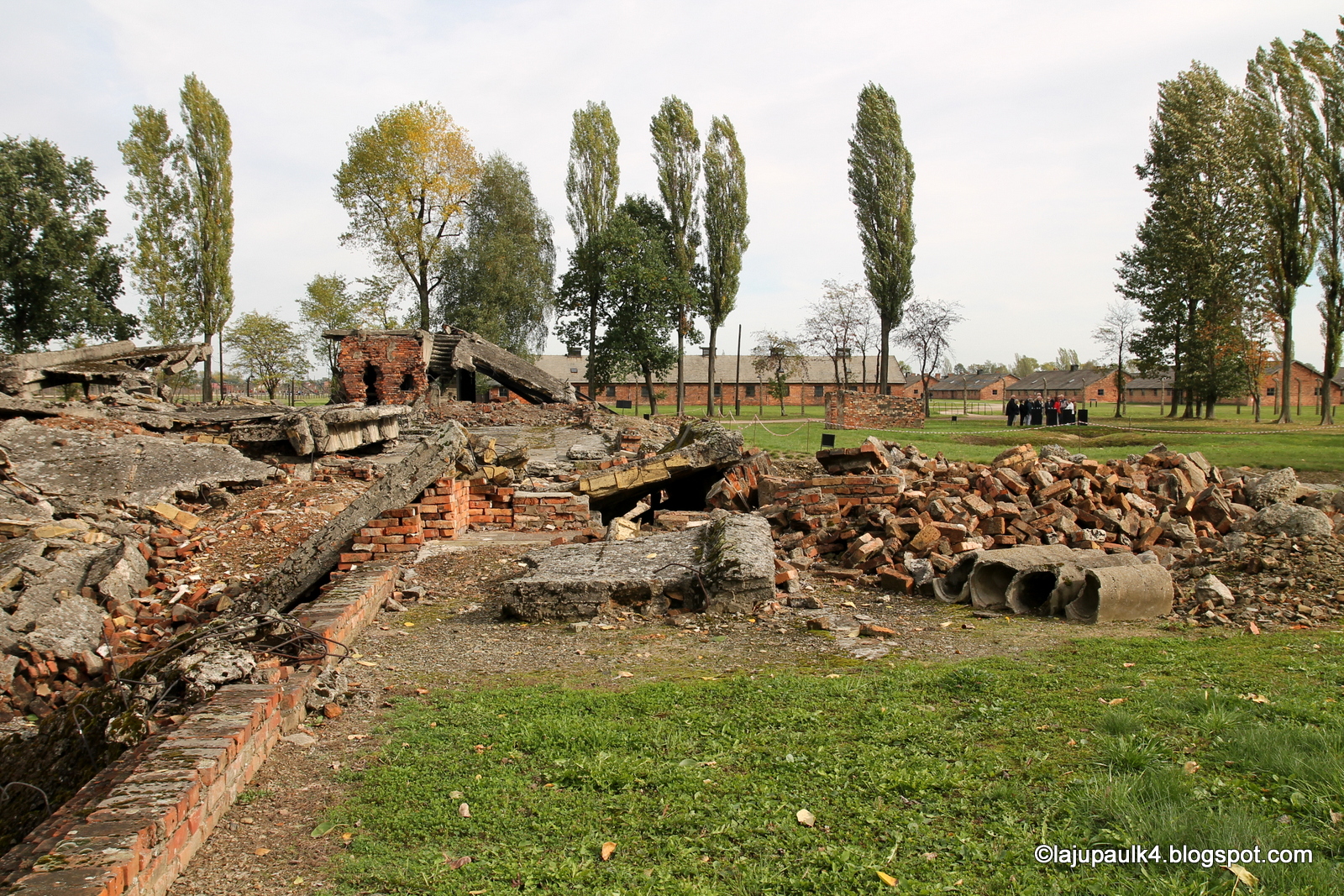 Through the Lands of Holocaust: Ruins of Gas Chamber and Crematorium II ...