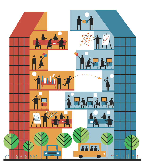 Blogoliolio: IBM Think Tank Illustrations