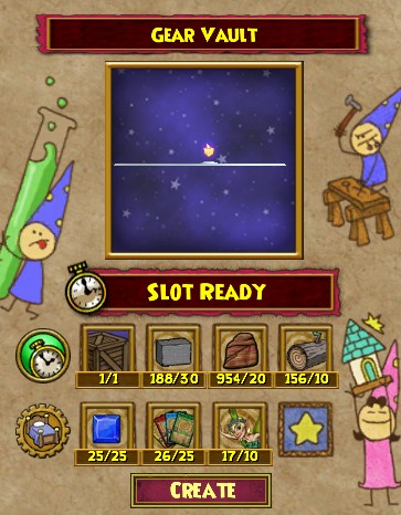 Stars of the Spiral: New In Live Realm: What Is The Gear Vault?