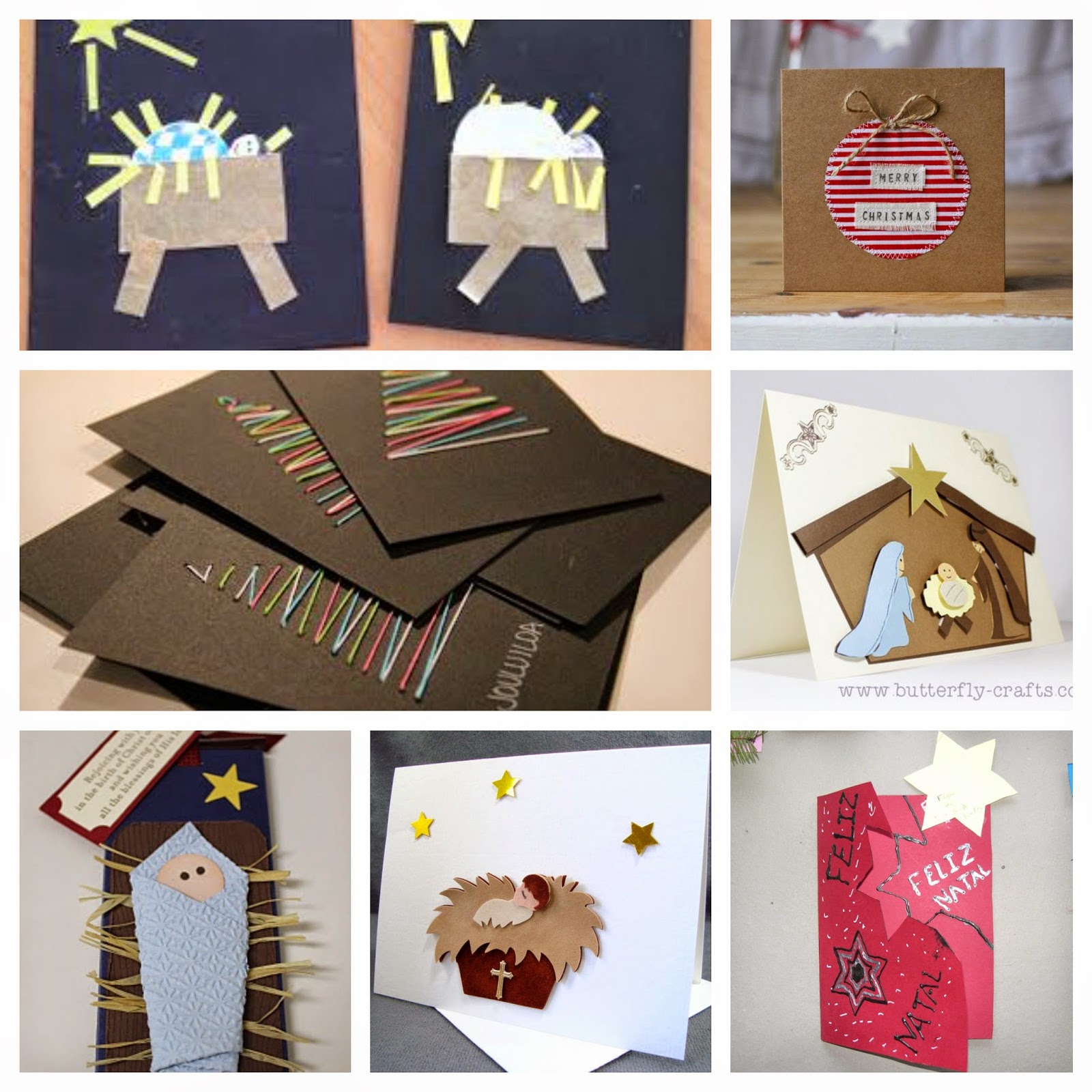 Criar para EMRC: Postais de Natal