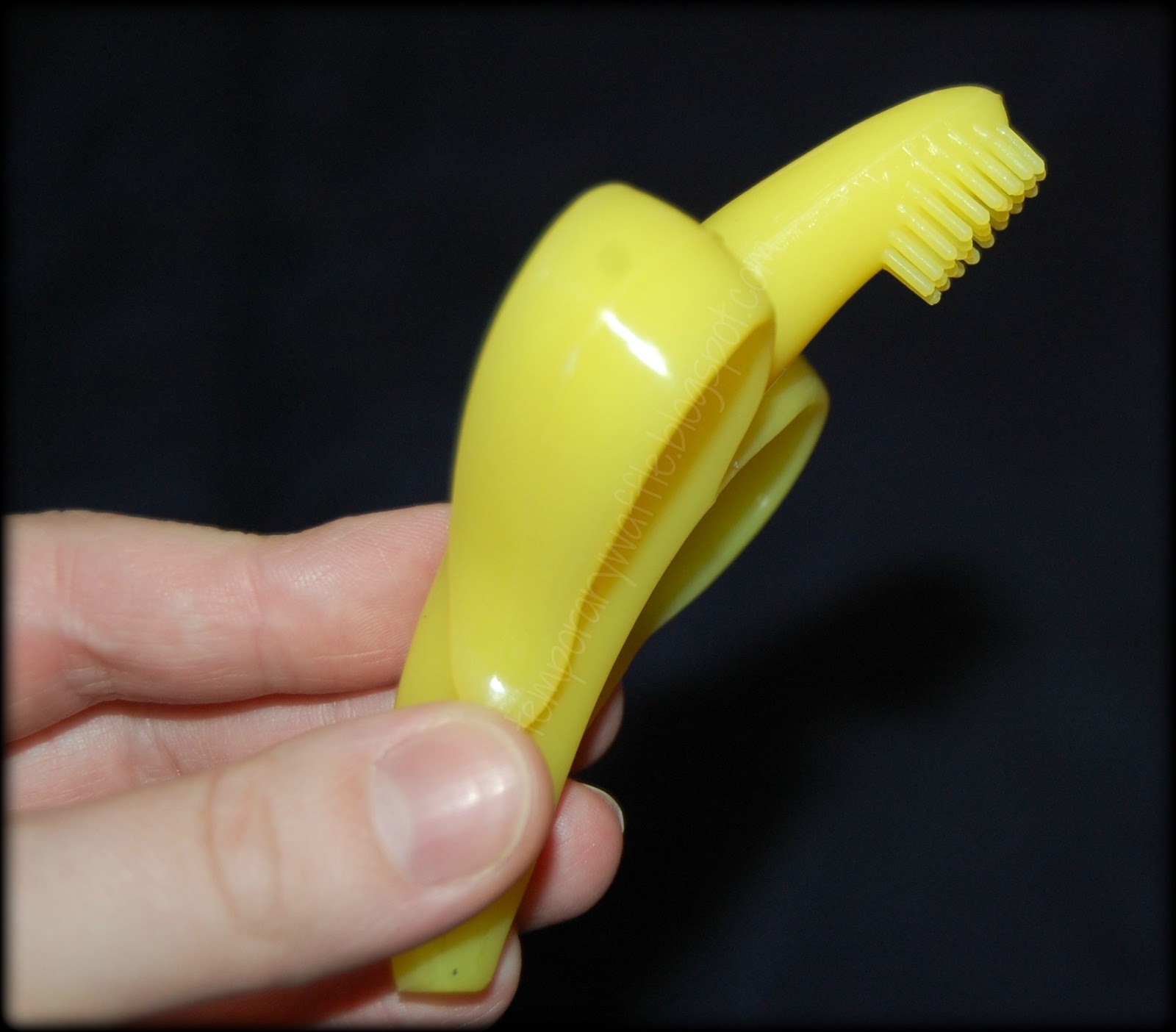 Temporary Waffle: The Amazing 4 Banana Toothbrush for Baby