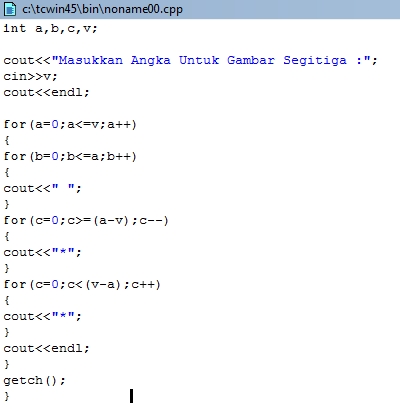 Latihan rumus Pemrograman c++ Ke-5 | BlaraX