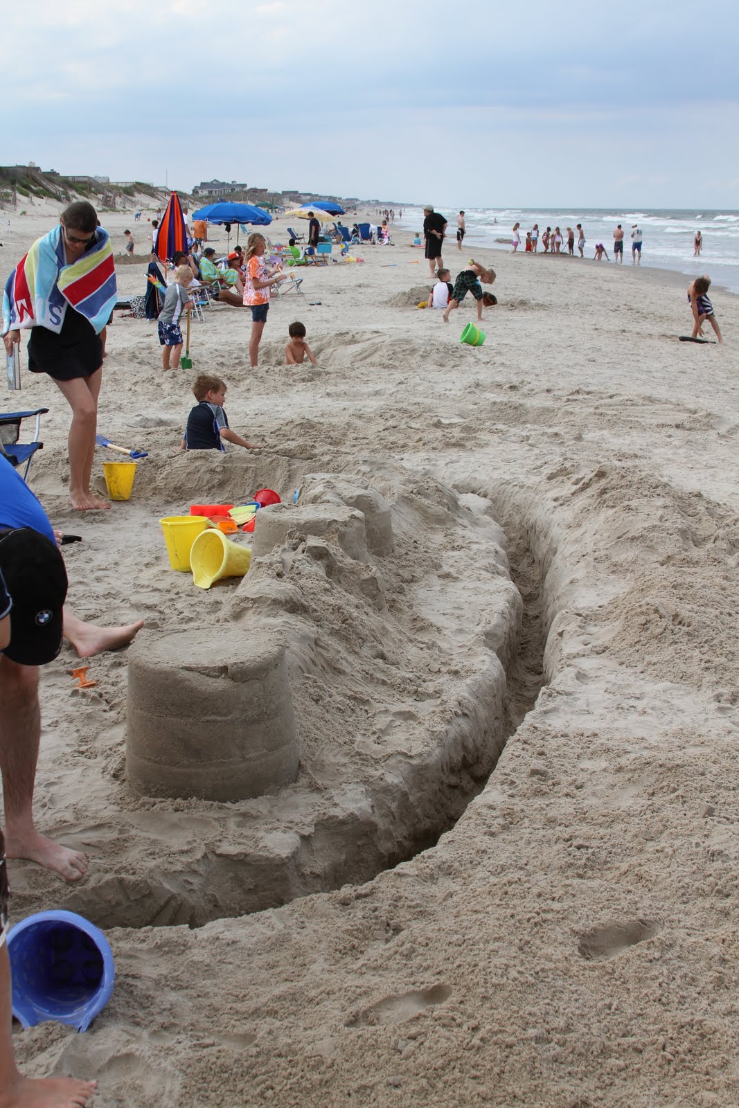 365 Thru Amy's Eyes: Beach Fun - Sand Structure 2011