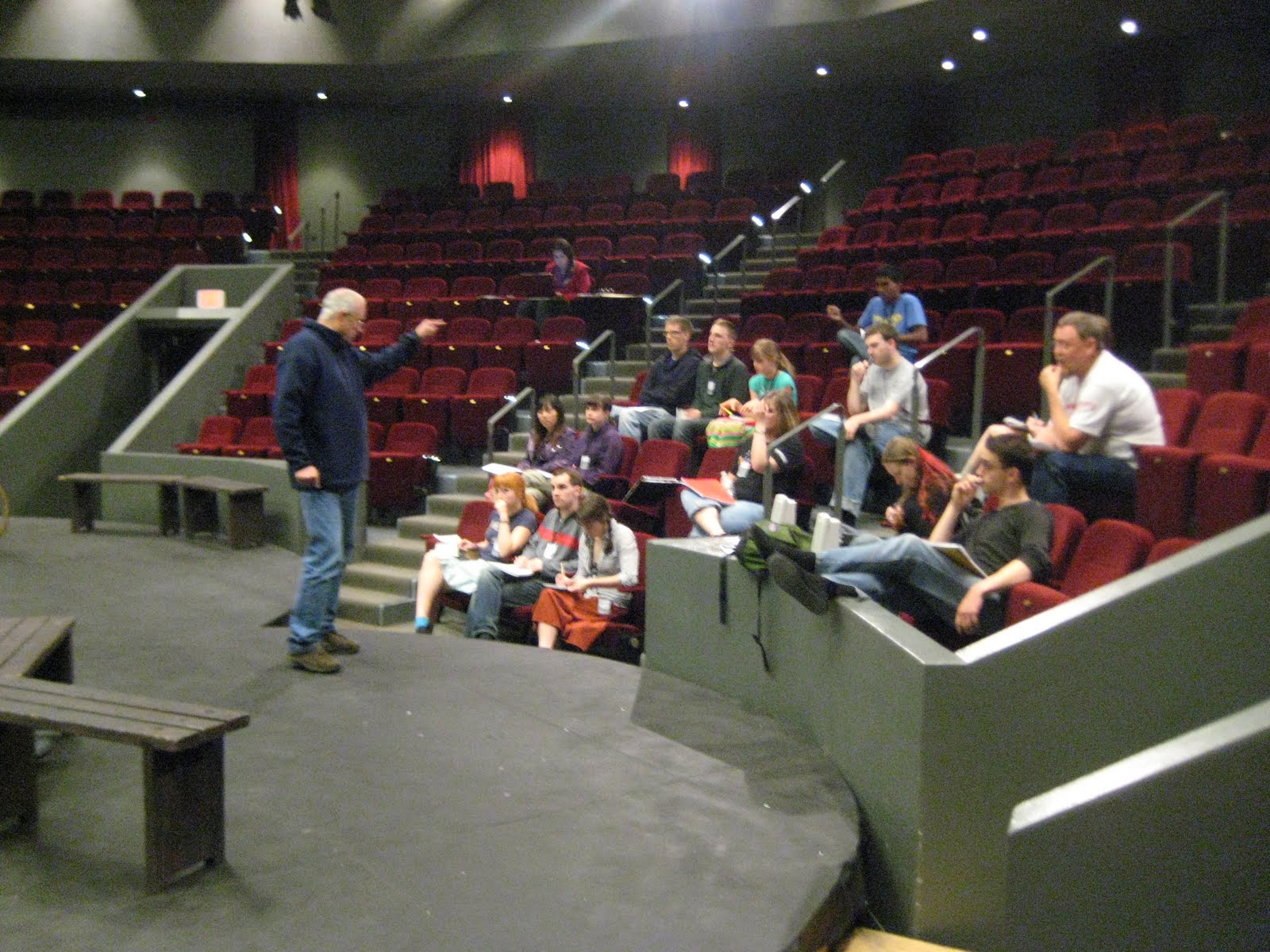 DramaCentre presents The Giver: Pictures: Full Run Rehearsal 4/12