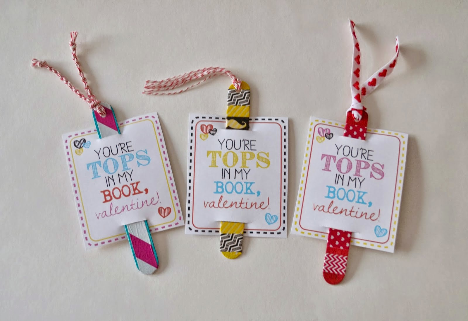 And these Valentine Stick Bookmarks are so easy to make, your kids can ...
