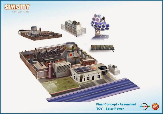 The Sim City Planning Guide: SimCity Conceptual Art