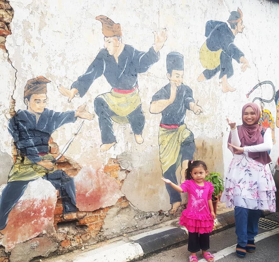 Muar Cultural Walk Tarikan baru Street Art