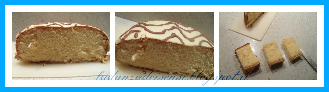 La Danza dei Sensi: TRANCINI DI SAINT HONORE' AL CIOCCOLATO