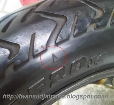 Motorcycle: Membaca Tread Wear Indicator ( TWI ) Ban Motor