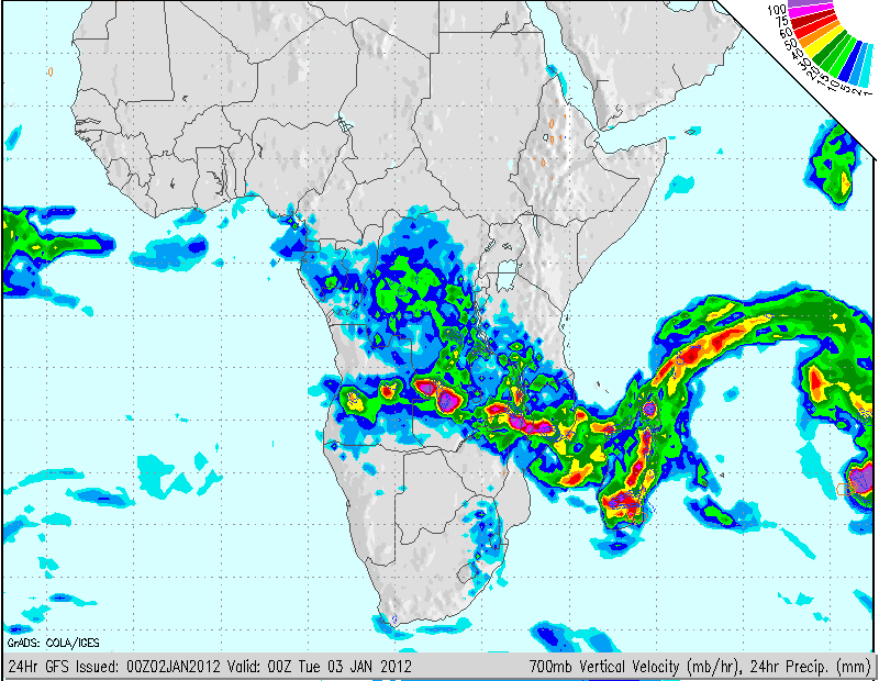 SA Weather and Disaster Observation Service: GFS Medium Range Forecasts ...
