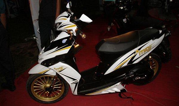 Modifikasi Yamaha "Mio J" - Sarboah