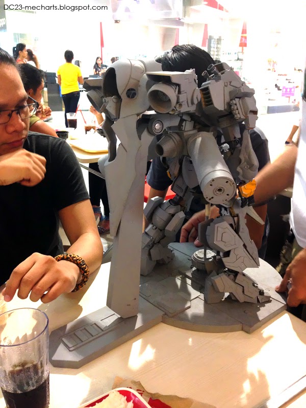 Full Scrap Built Mecha modeling by Mark Bersola - Digital Art