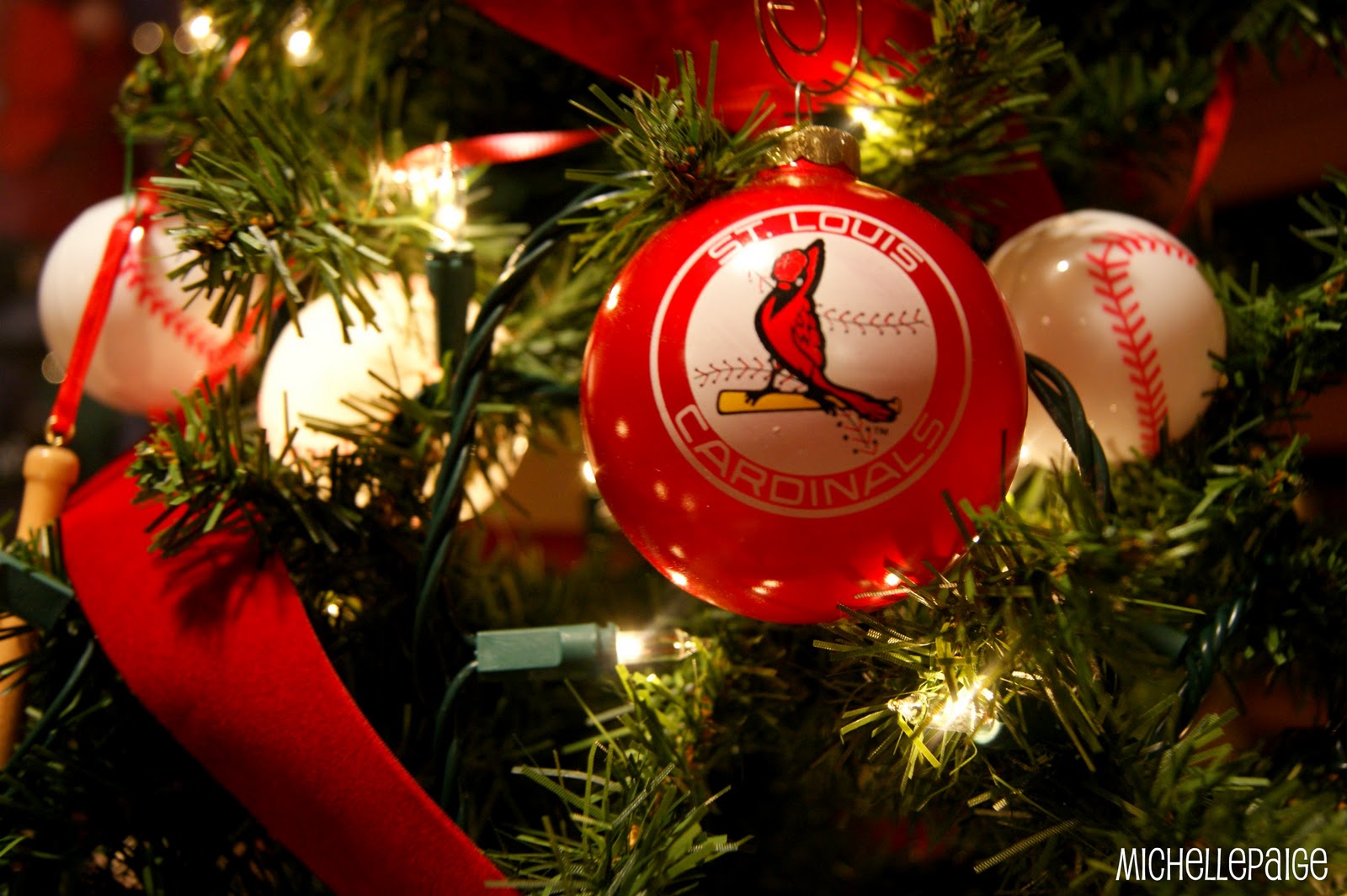 michelle paige blogs: A Cardinals Baseball Tree