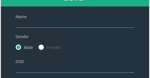 Form validation using javascript
