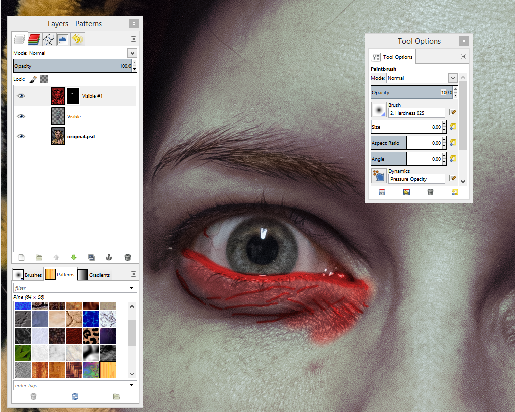 Jeannie Nadja Studios: Gimp Zombie Tutorial