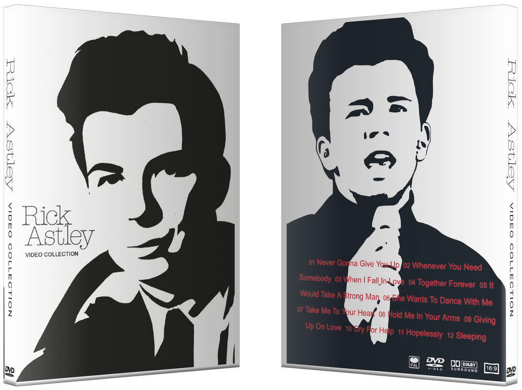 SALES VIDEOGRAFIAS - VENDA DE DVD`s: RICK ASTLEY - VIDEO COLLECTION