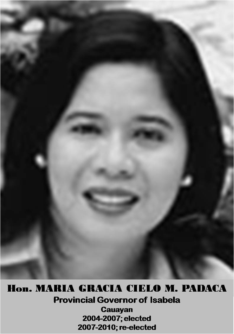 The PROVINCIAL GOVERNORS of ISABELA