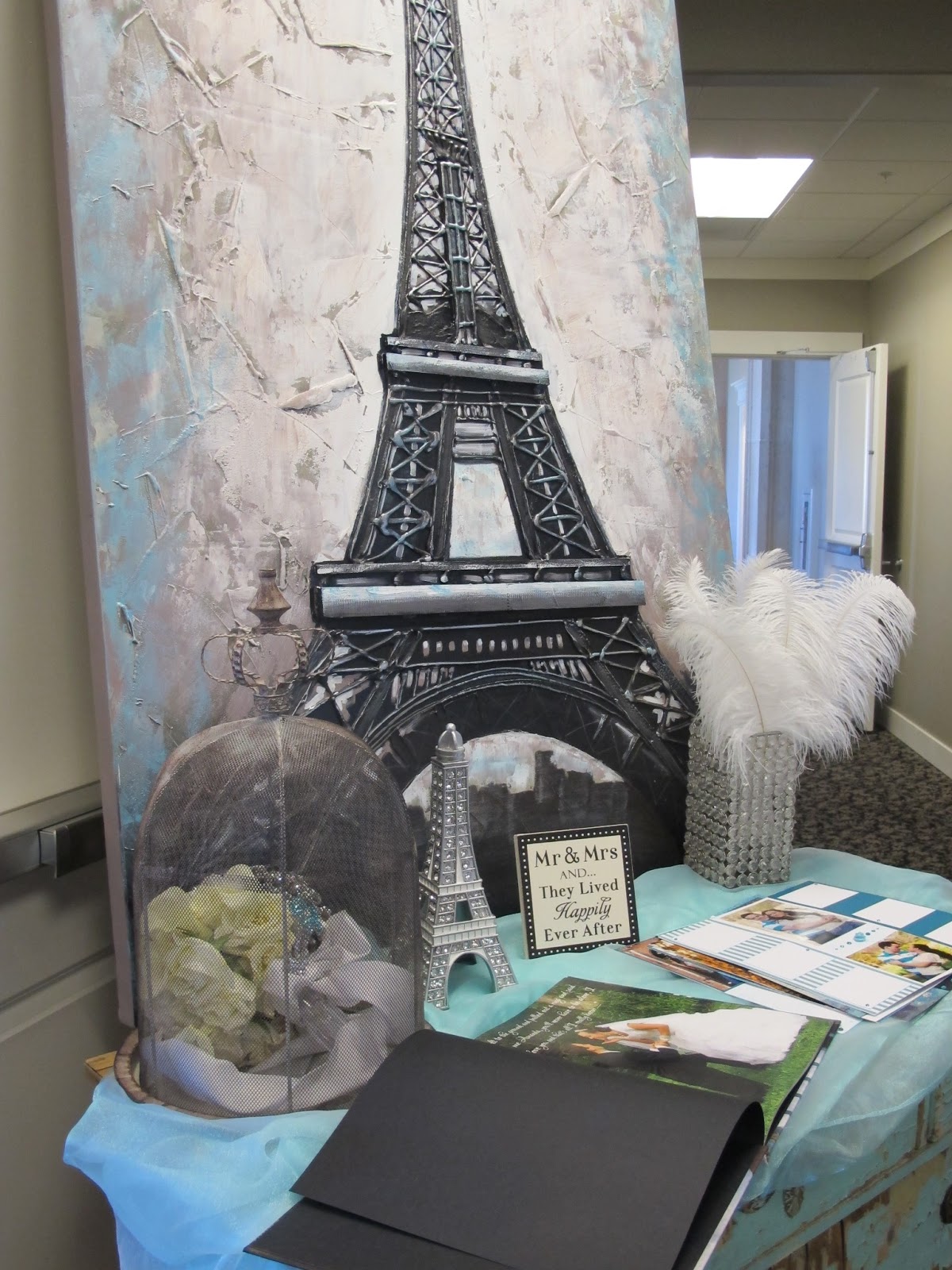 An Aqua French-Inspired Wedding Reception - Purple Chocolat Home