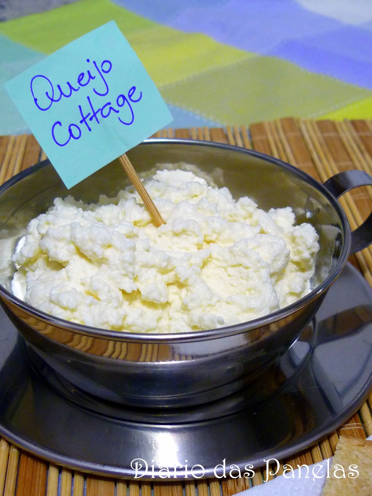 Diário das Panelas: Queijo cottage caseiro