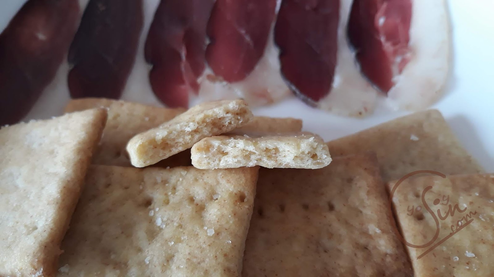 GALLETAS SALADAS tipo Ritz - sin gluten, sin maíz, sin lácteos