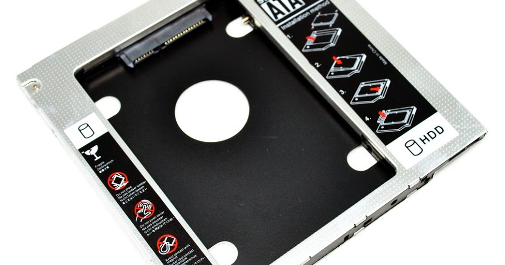 HDD Caddy Laptop 9.5mm - Aksesoris Komputer Lampung