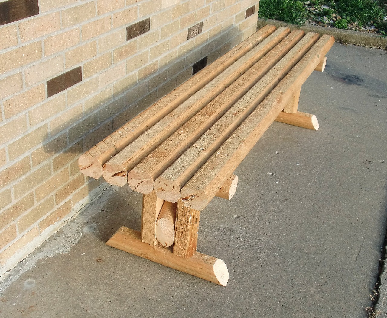 The Landscaping Timbers Bench