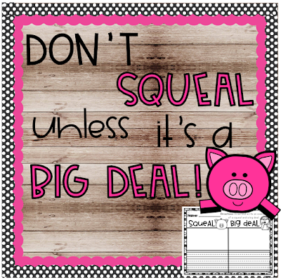 Don't Squeal Unless It's a Big Deal | Mrs. Black's Bees