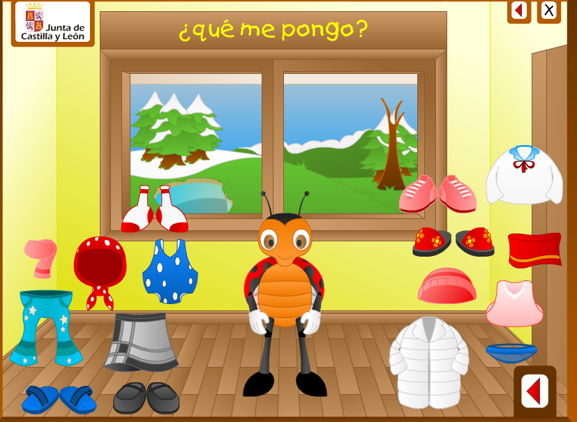 Recursos para trabajar en Educación Infantil: ¿Qué ropa me pongo?