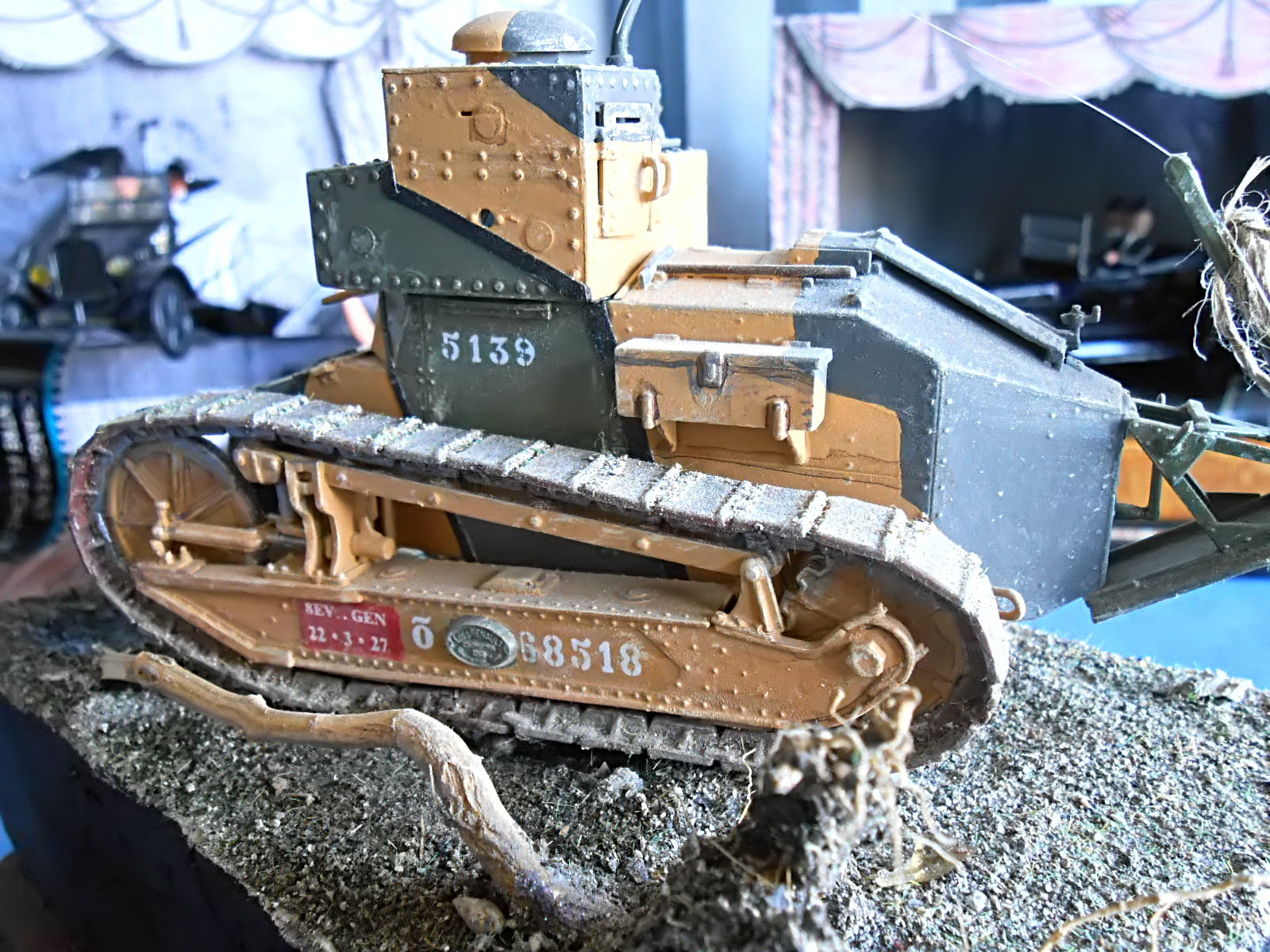 Le char léger Renault FT.17.