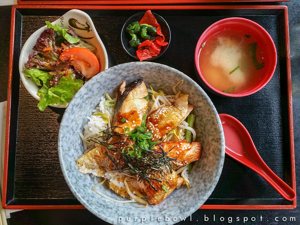 Purple bowl: Meshiya restaurant review