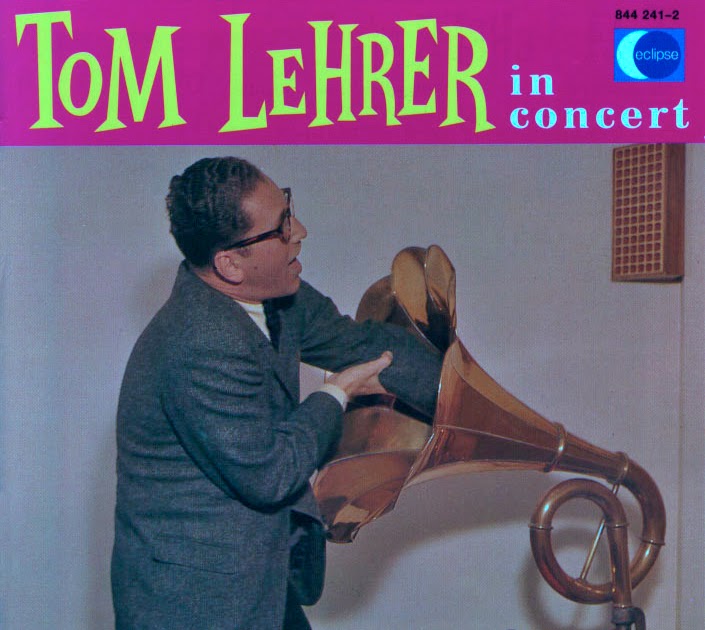 Vintage Stand-up Comedy: Tom Lehrer - Tom Lehrer In Concert 1960