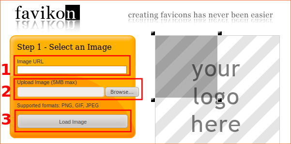 Créer son propre blog: Créer un favicon en ligne avec Favikon