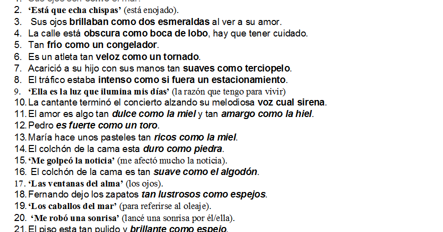 Exploradores del Saber: El símil y la metáfora