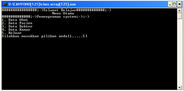 Membuat Program dari C++