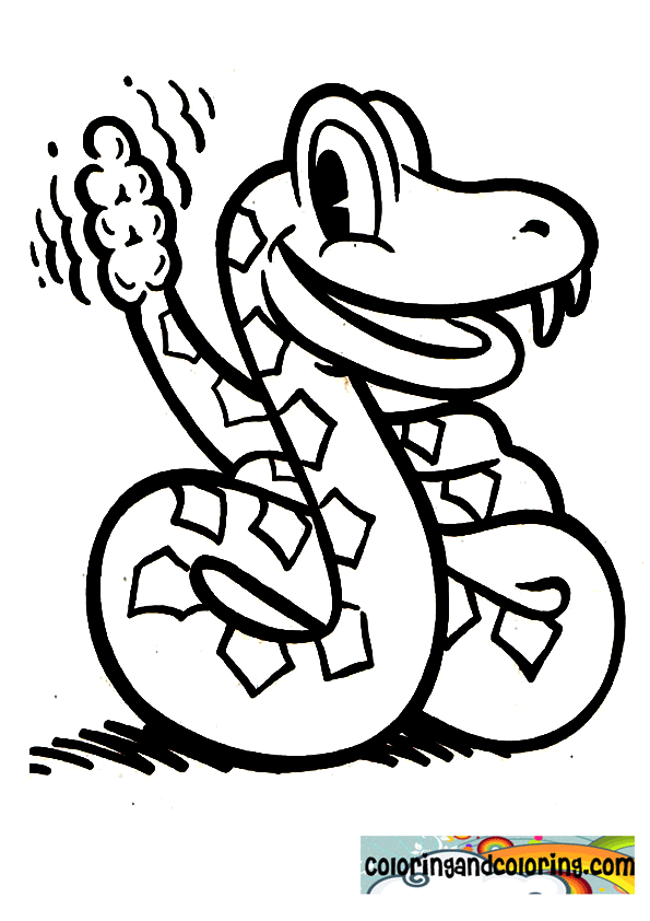 Snake Coloring Pages