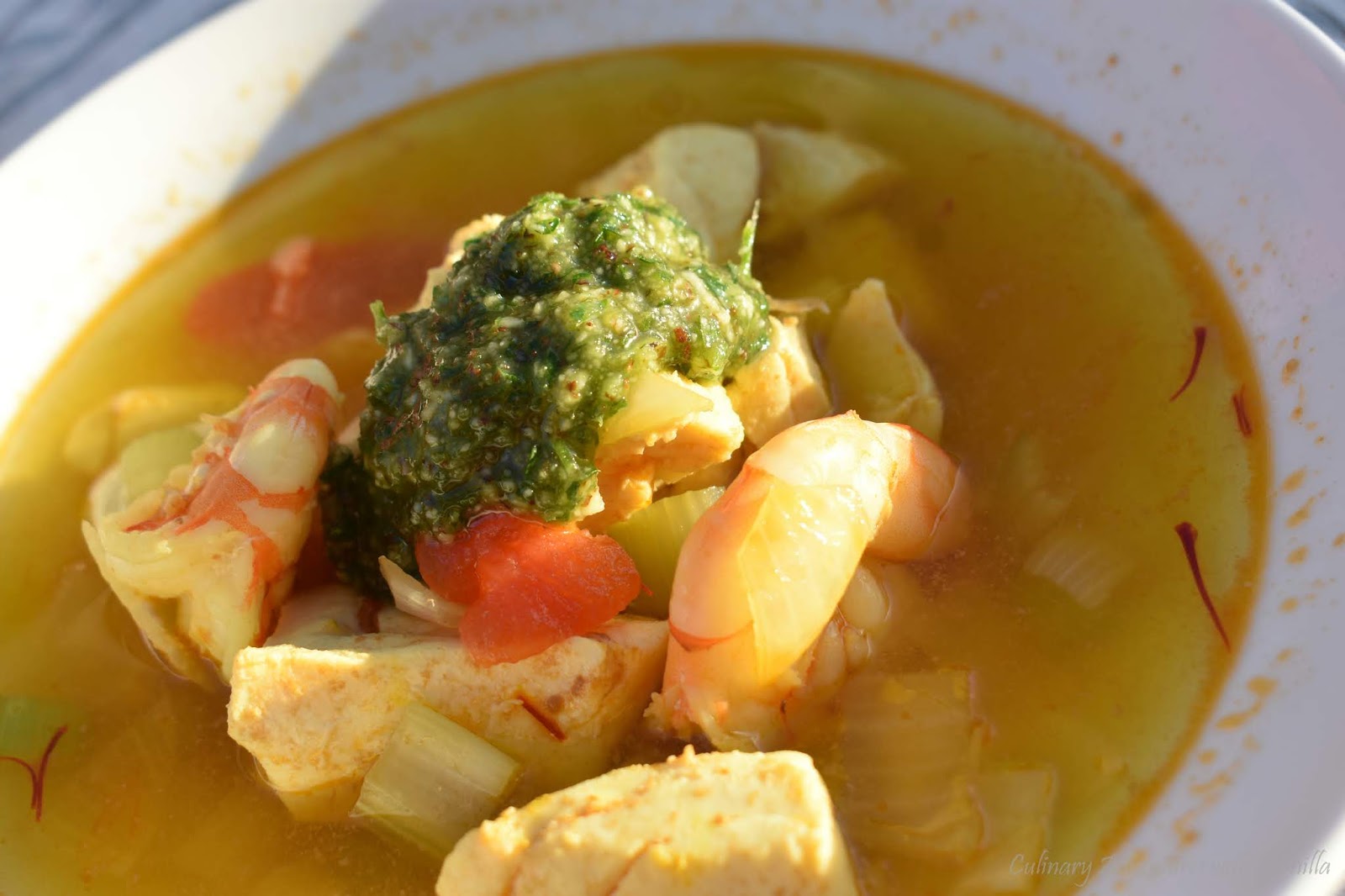 Suquet de Pescados (Catalan Seafood Stew) #FishFridayFoodies