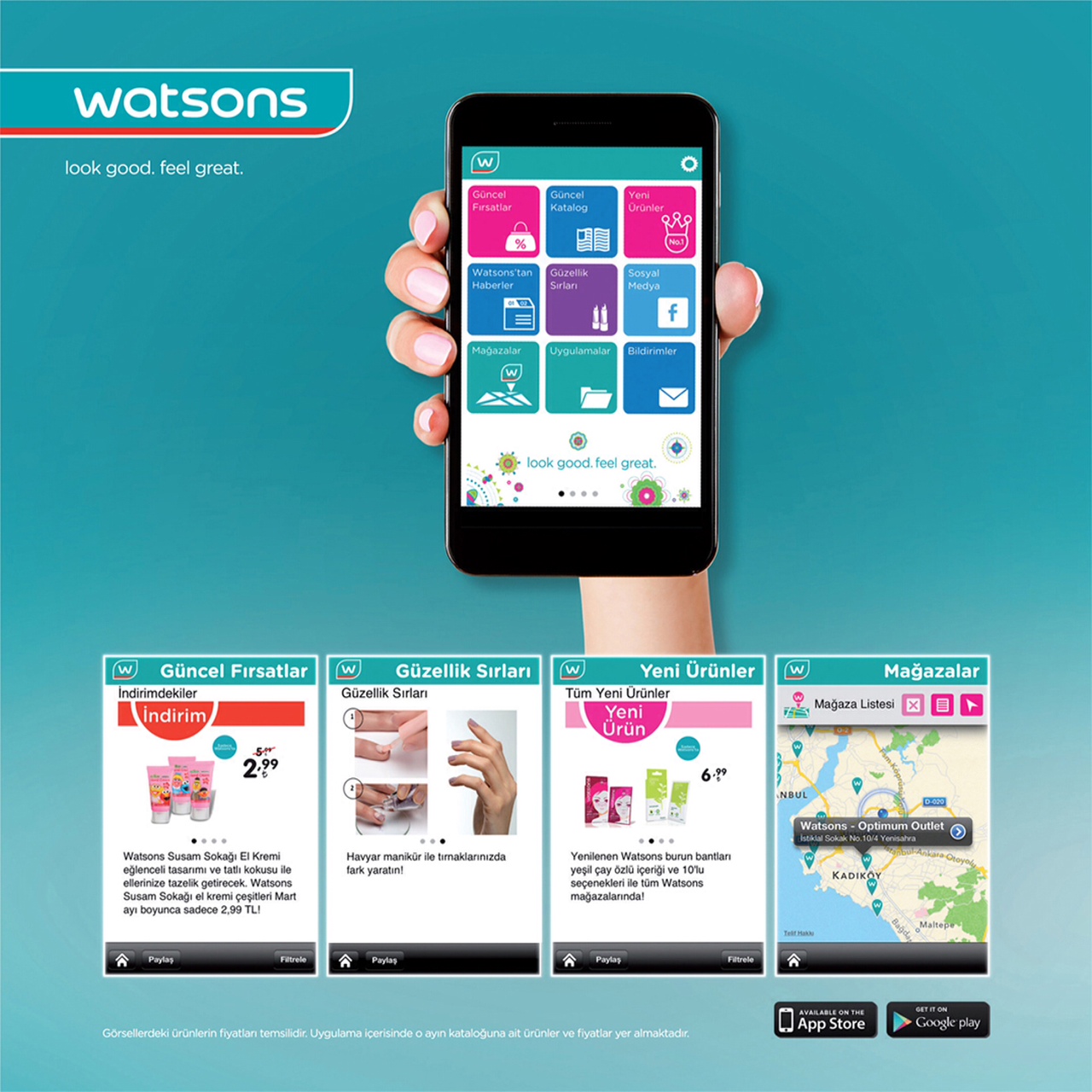 Beauty Iconss: Watsons Mobil Uygulaması Yayında